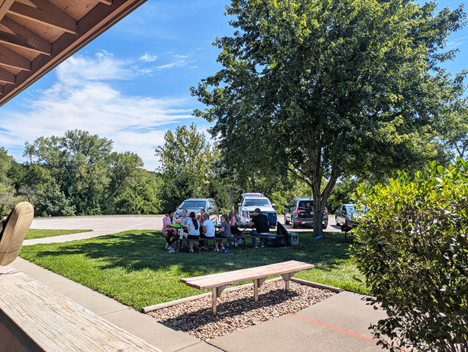 Picnic areas where memories are made between bites of sandwiches. The original outdoor dining experience, no reservations required.
