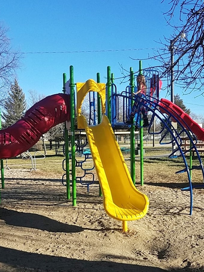 This playground in Winner represents small-town childhood freedom&mdash;where kids still play outside without schedules, screens, or helicopter parents hovering nearby.
