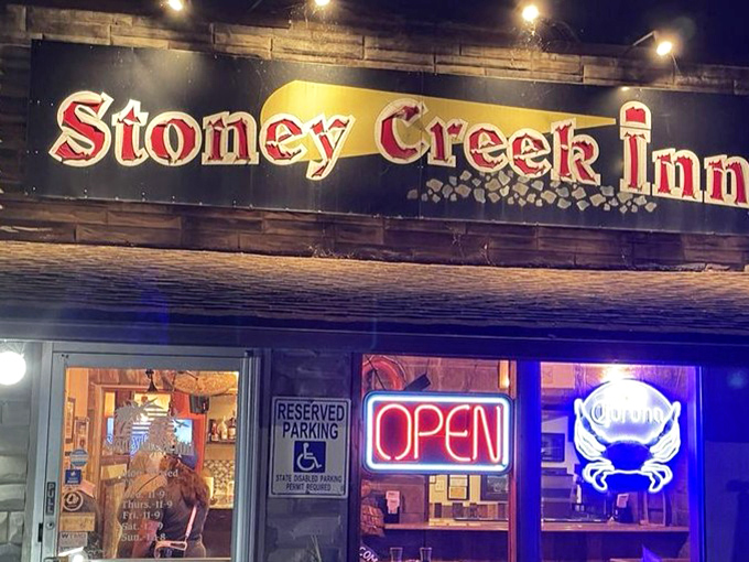 When that Stoney Creek Inn sign glows at night, it's not just illumination&mdash;it's a lighthouse guiding you to seafood salvation.