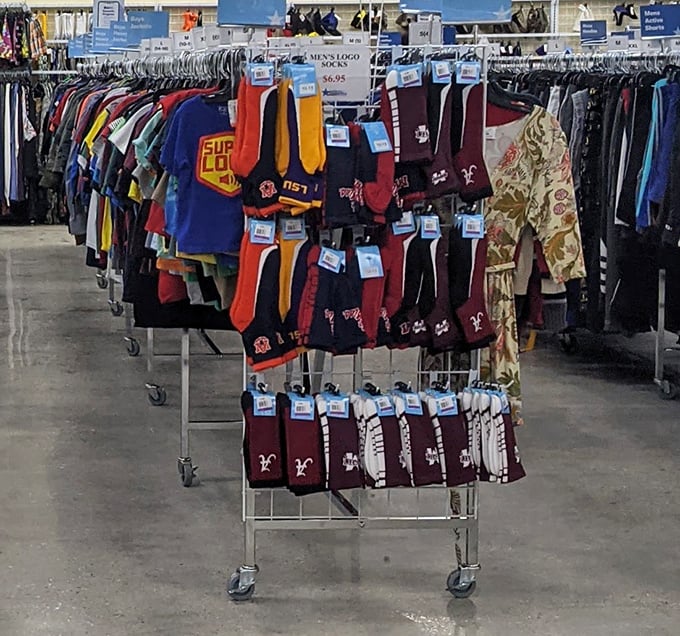 Team spirit doesn't have to break the bank! These collegiate socks and accessories let you support your alma mater while your bank account cheers from the sidelines.