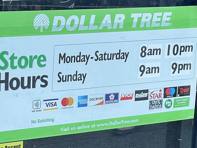 15. store hours