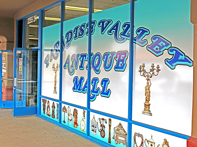 The unassuming storefront of Paradise Valley Antique Mall&mdash;Las Vegas's best-kept secret. What happens in Vegas might stay in Vegas, but what you find here comes home with you.