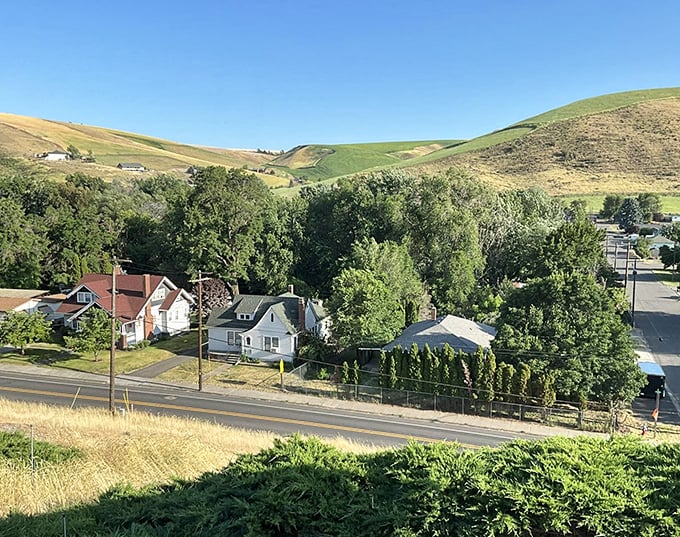 Homes nestle against the dramatic backdrop of Palouse hills. Where your retirement dollars buy not just a house, but a postcard view.