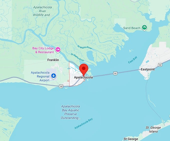 16. apalachicola map