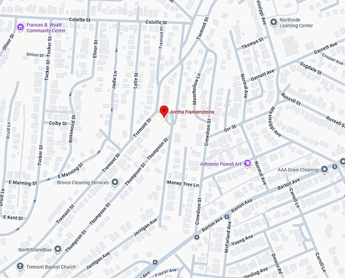 16. aretha frankensteins map