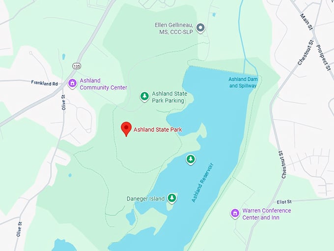 16. ashland state park map