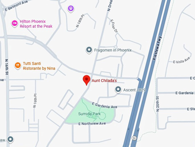16. aunt chilada's