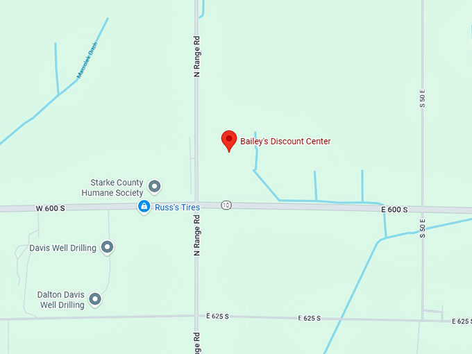 16. bailey's discount center map