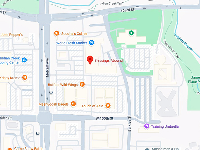 16. blessings abound map