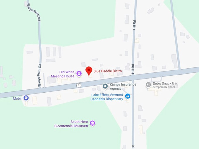 16. blue paddle bistro map
