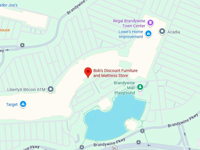 16. bob&rsquo;s discount furniture and mattress store map
