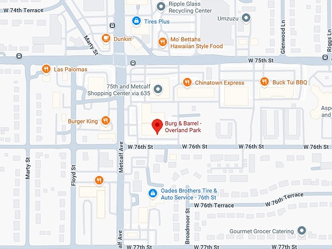 16. burg & barrel overland park map