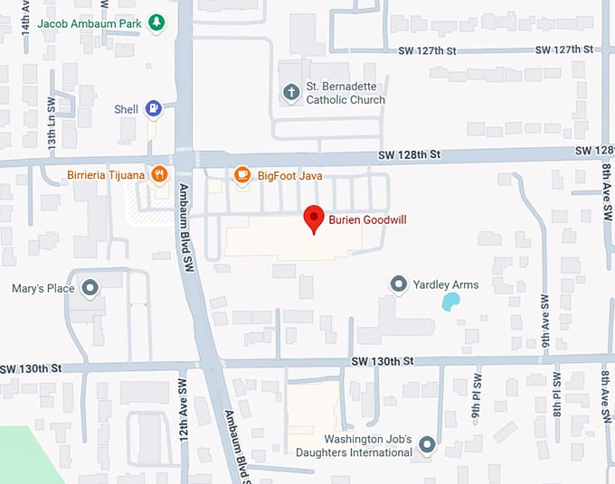 16. burien goodwill map