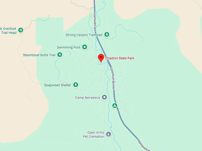 16. chadron state park map