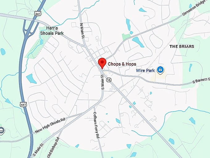 16. chops & hops map