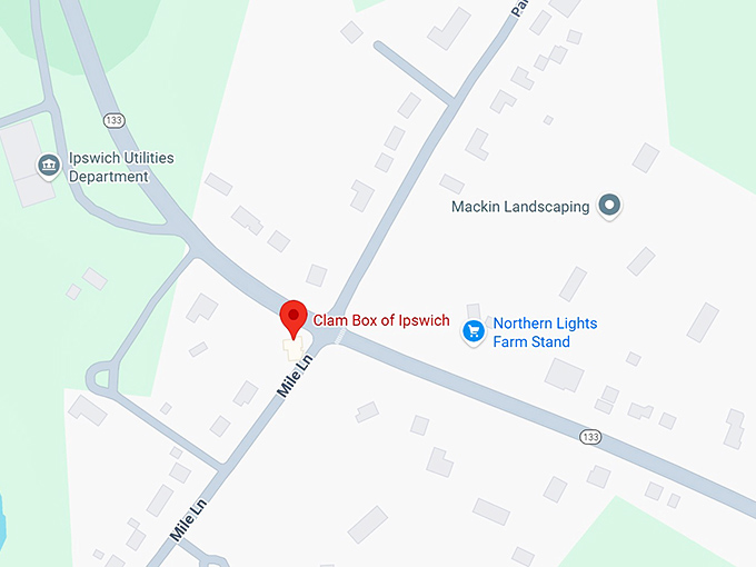 clam box of ipswich map