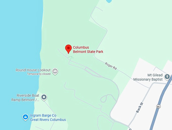 16. columbus belmont state park map