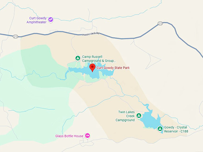 16. curt gowdy state park map