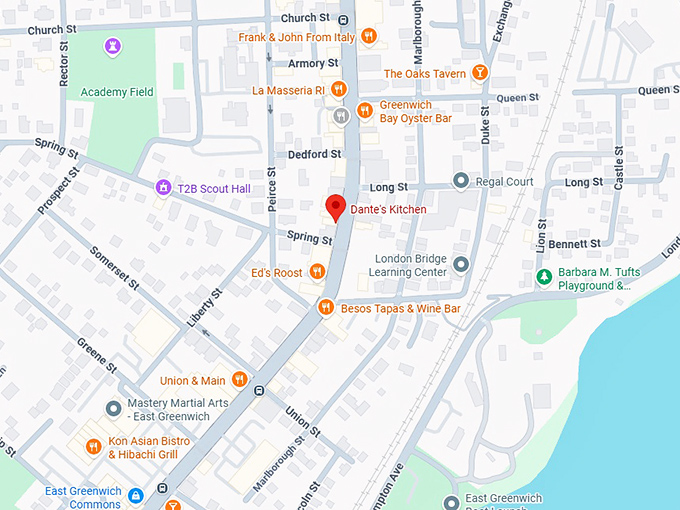 16. dante's kitchen map