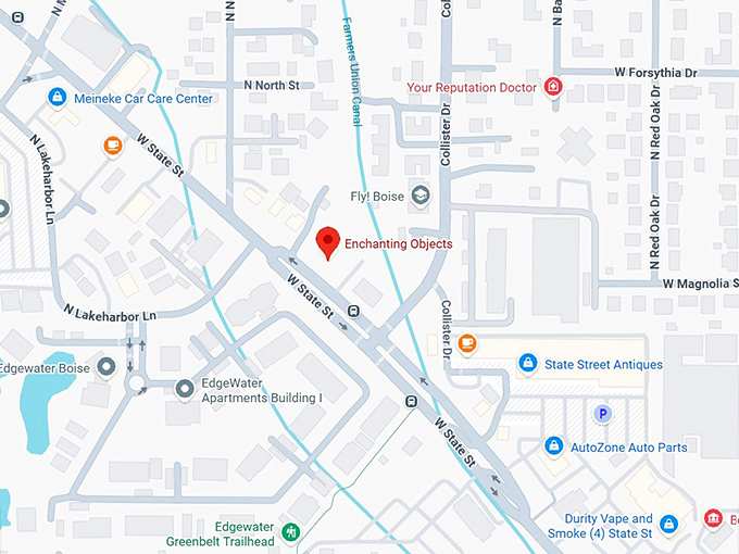 16. enchanting objects map