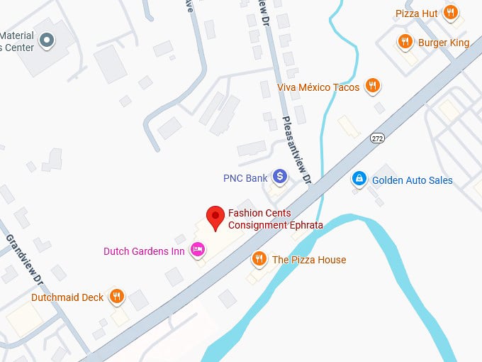 16. fashion cents consignment ephrata map