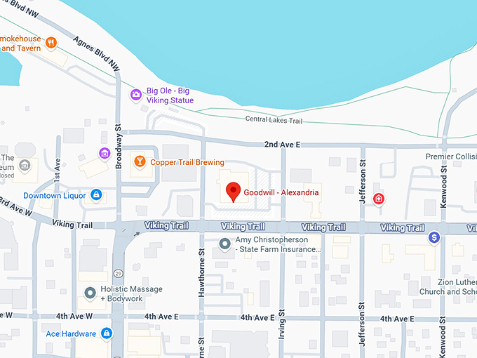 goodwill alexandria 219 3rd ave e map