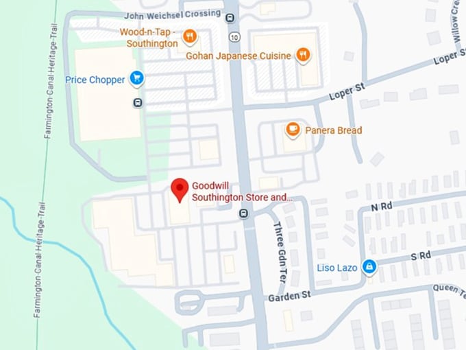 16. goodwill southington store and donation center map