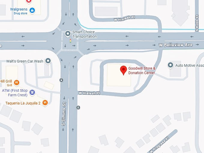 16. goodwill store & donation center map