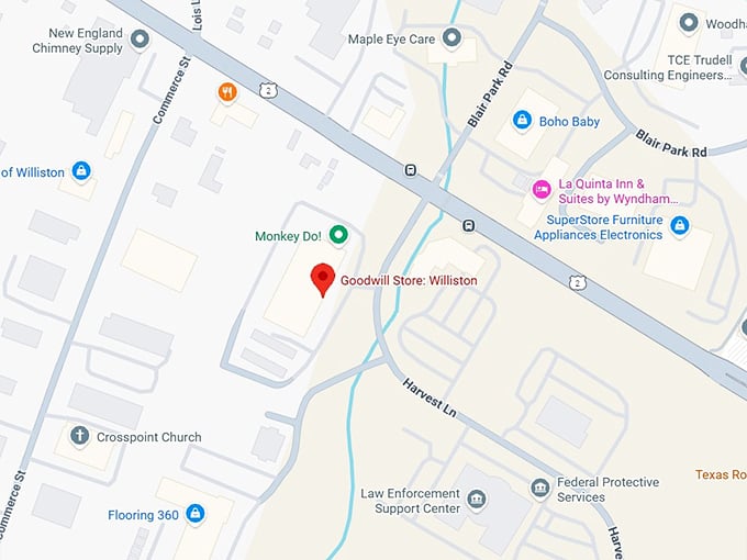 16. goodwill store williston map