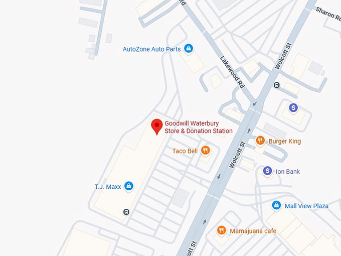 16. goodwill waterbury store & donation station map