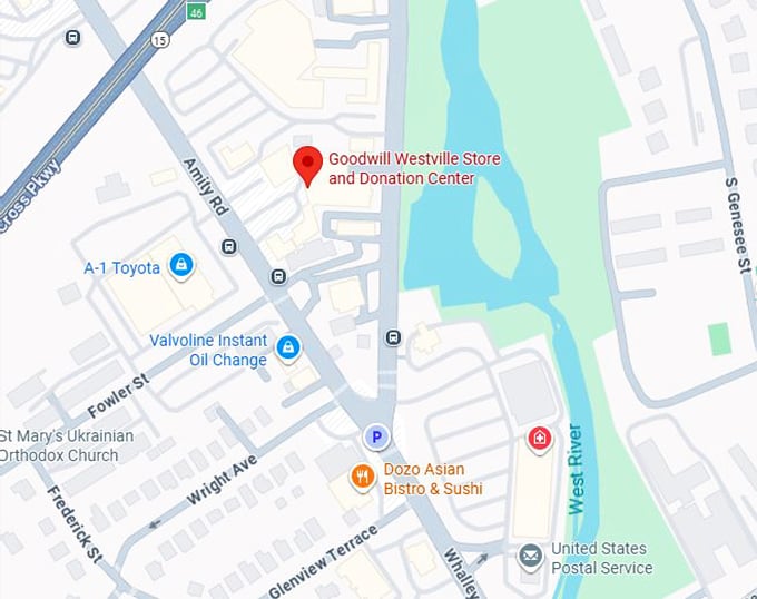 16. goodwill westville store and donation center map