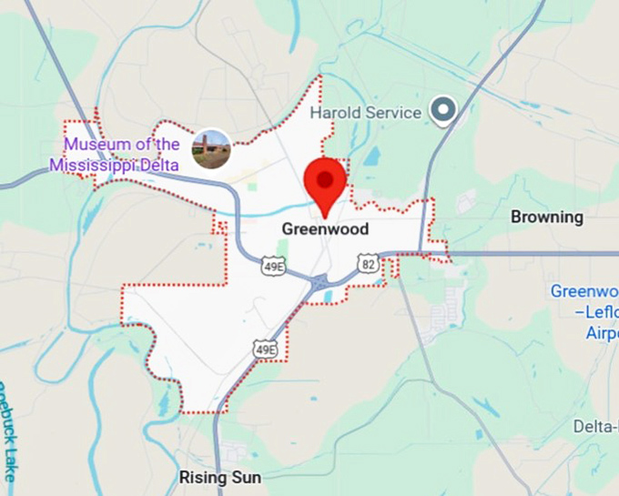 16. greenwood map