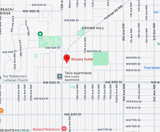 16. grocery outlet map