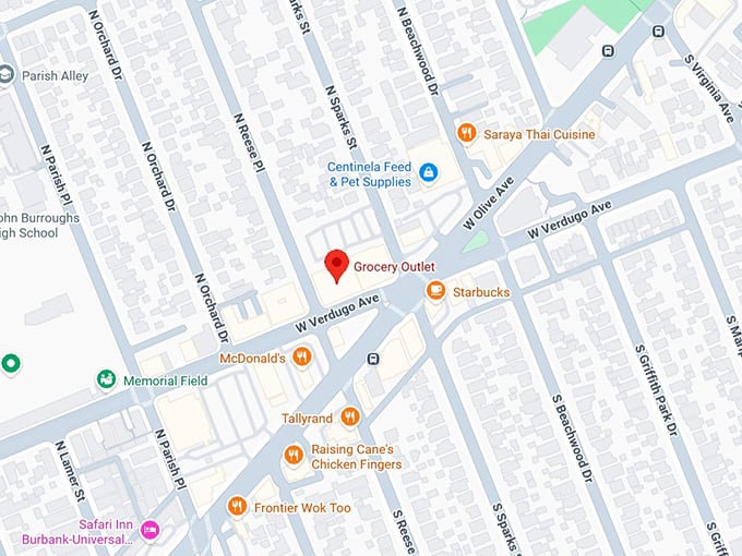 16. grocery outlet map