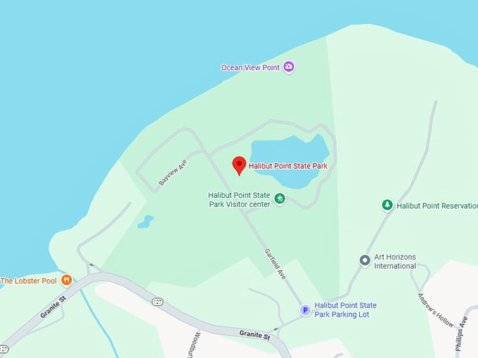 halibut point state park map