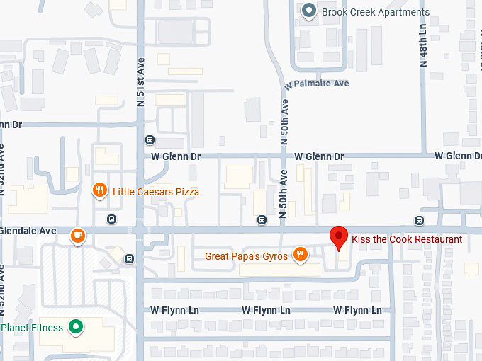 16. kiss the cook restaurant map