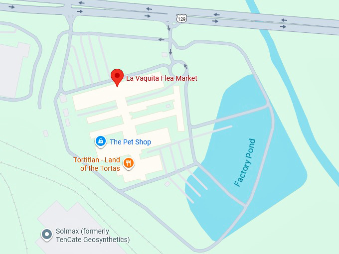 16. la vaquita flea market map