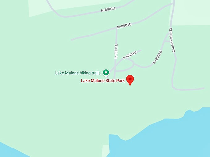 16. lake malone state park map