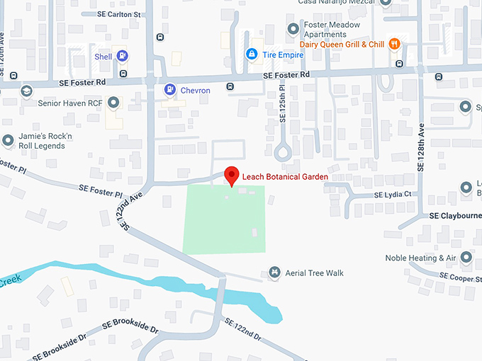 16. leach botanical garden map