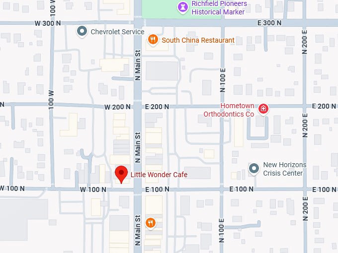 16. little wonder cafe map