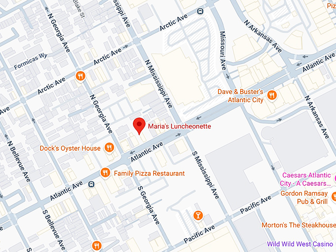 16. maria's luncheonette map