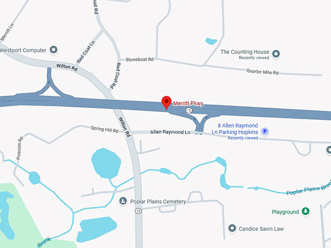 16. merritt parkway map