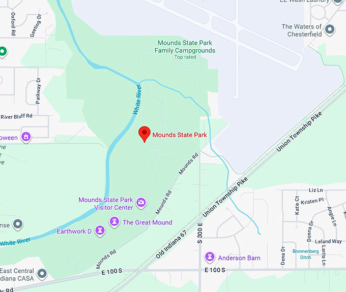 16. mounds state park map