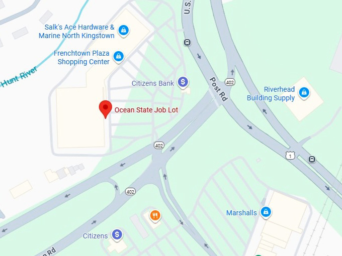 ocean state job lot map