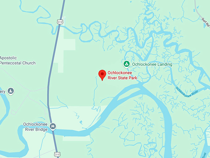 16. ochlockonee river state park map