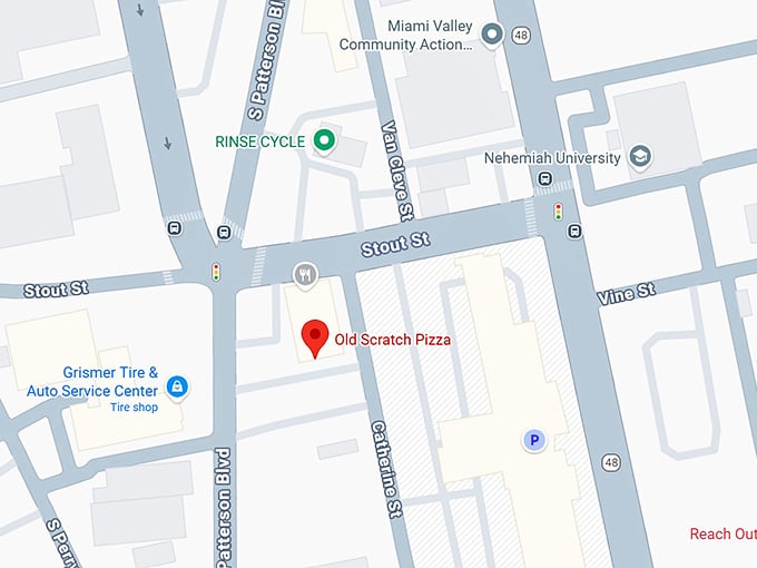 16. old scratch pizza map