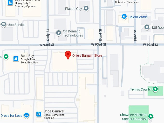 16. ollie's bargain store map.