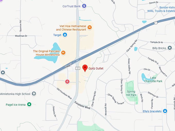 16. opitz outlet map