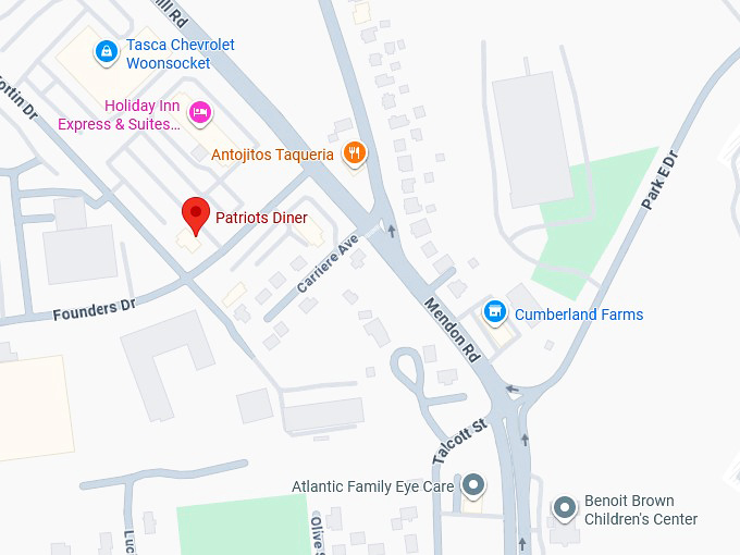 16. patriots diner map