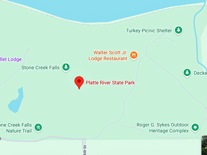 16. platte river state park map